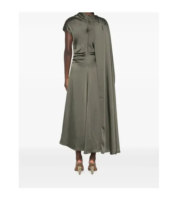 Simkhai Draped Scarf Dress