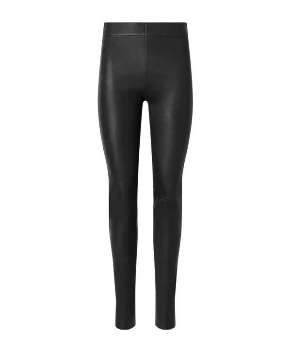 JOSEPH Slim-fit Leather Leggings