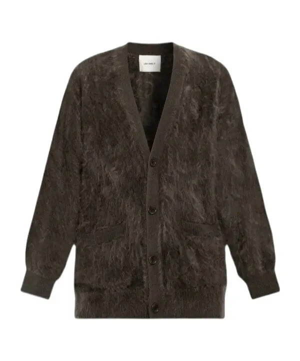 LISA YANG Devean Brushed Knit Cardigan