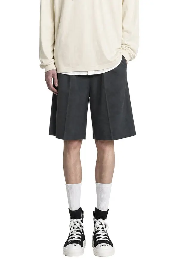 Fear Of God Relaxed Cotton Twill Drawstring Shorts