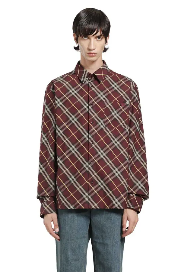Burberry Classic Fit Check Cotton Shirt