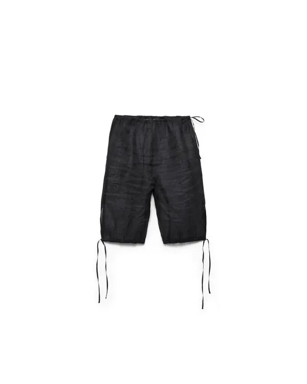 Prada Organdy Bermudas