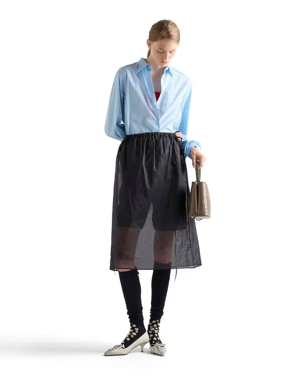 Prada Organdy Bermudas