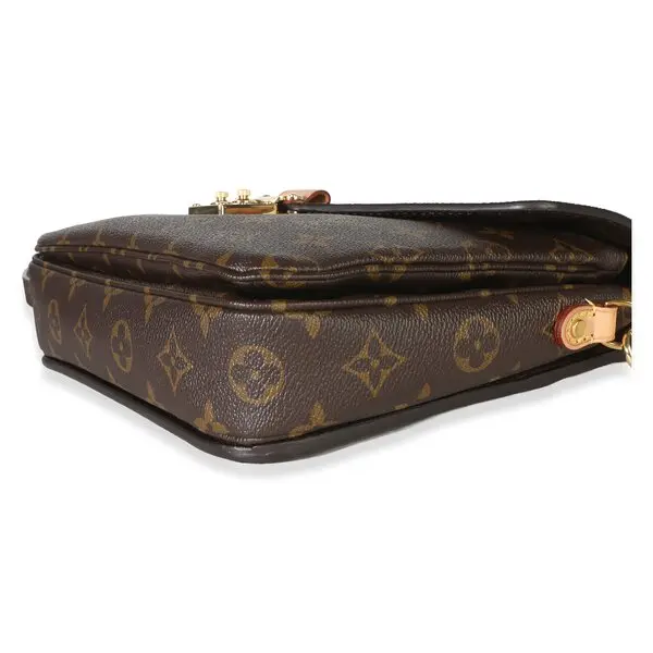 LOUIS VUITTON Monogram Canvas Pochette Metis - Brown