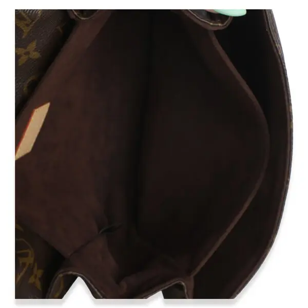 LOUIS VUITTON Monogram Canvas Pochette Metis - Brown