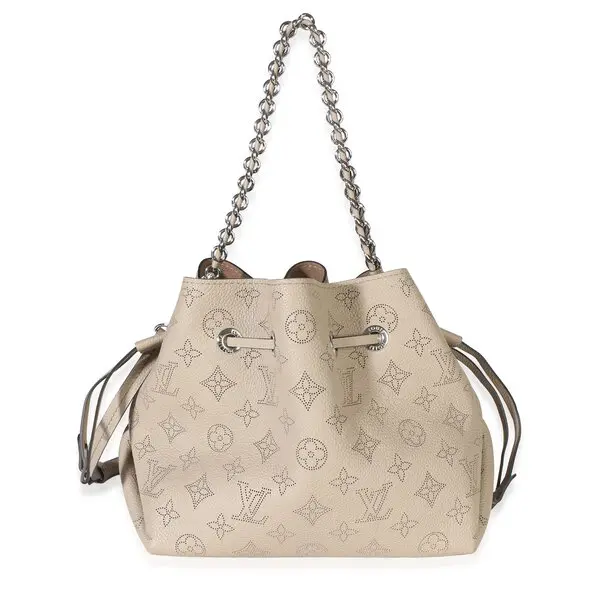 LOUIS VUITTON Galet Monogram Mahina Bella Hobo