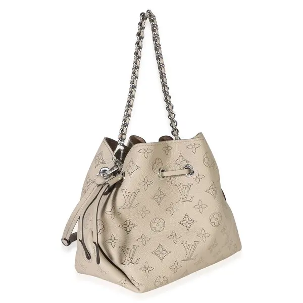 LOUIS VUITTON Galet Monogram Mahina Bella Hobo