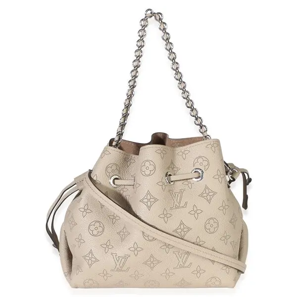 LOUIS VUITTON Galet Monogram Mahina Bella Hobo