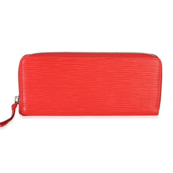 LOUIS VUITTON Carmine Epi Clemence Wallet