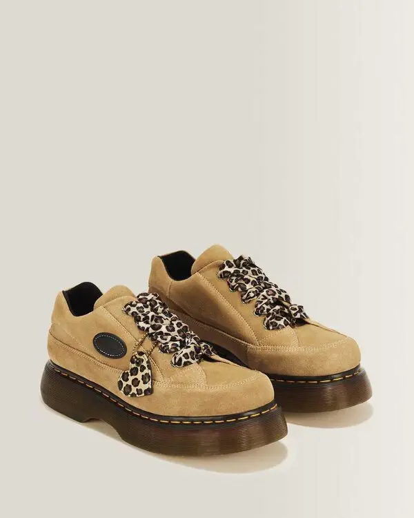 Dr. Martens Buzz Eye Bronx Suede Lace Up Shoes