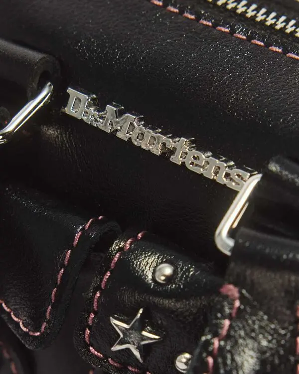Dr. Martens Mini Top Handle Bag In Milled Gloss Leather