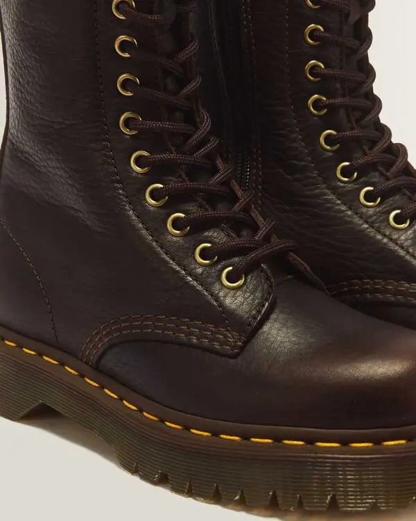 Dr. Martens 1b99 Bex Ambassador Leather 14 Eye Lace Up Boots