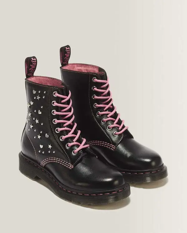 Dr. Martens 1460 Pascal Leather Lace Up Boots