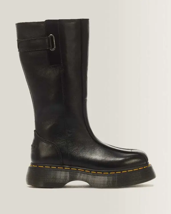 Dr. Martens Buzz Hi Gloss Leather Boots