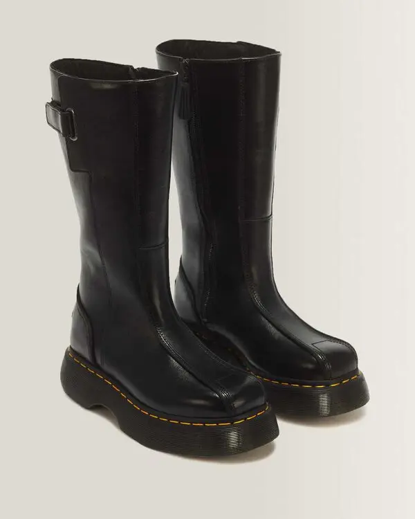 Dr. Martens Buzz Hi Gloss Leather Boots