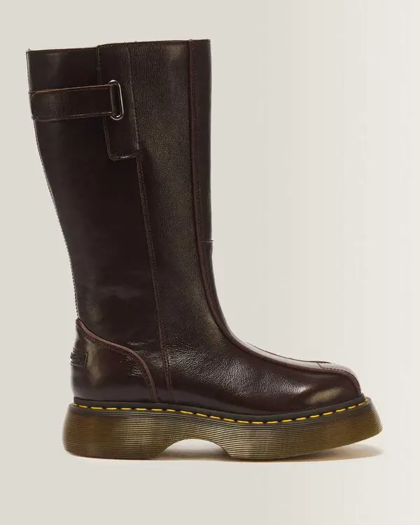Dr. Martens Buzz Hi Gloss Leather Boots