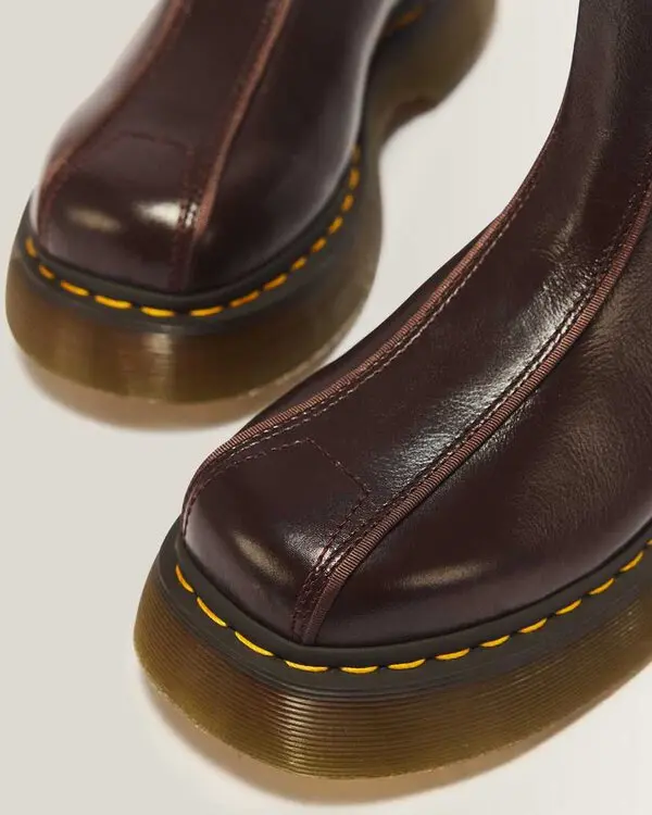 Dr. Martens Buzz Hi Gloss Leather Boots