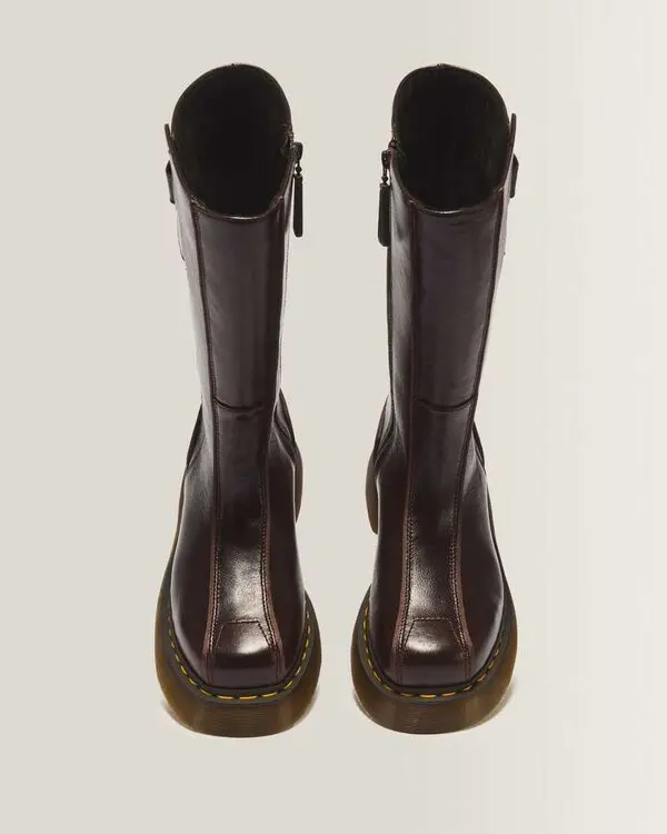 Dr. Martens Buzz Hi Gloss Leather Boots