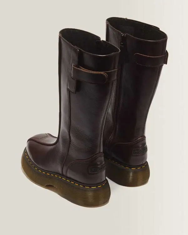 Dr. Martens Buzz Hi Gloss Leather Boots