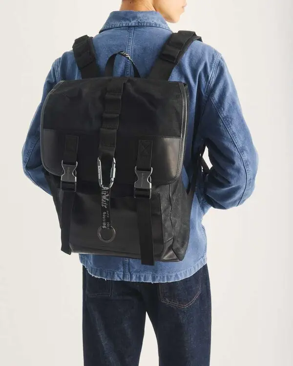 Dr. Martens Utility Waxed Canvas And Leather Backpack