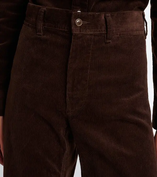 Polo Ralph Lauren Cotton Corduroy Flared Trousers