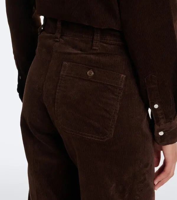 Polo Ralph Lauren Cotton Corduroy Flared Trousers