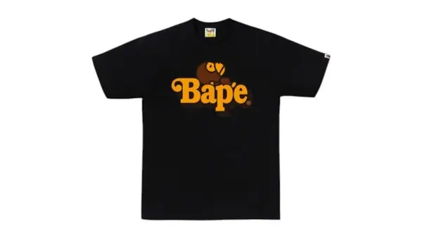 A BATHING APE Baby Milo Sleep On T-shirt