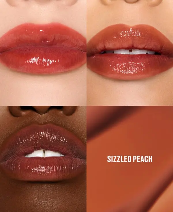 MAC COSMETICS Lustreglass Stained Glass Lip Tint - Sizzled Peach