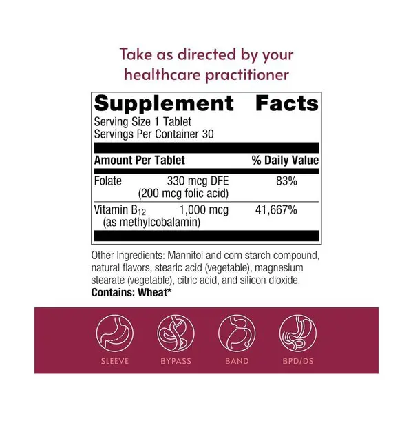 BARIATRIC ADVANTAGE B 12 Speedy Melts