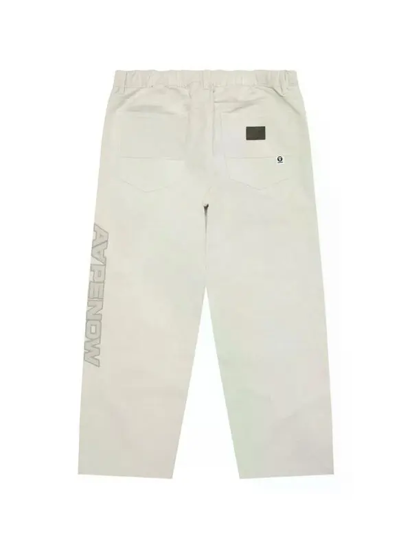 AAPE BY *A BATHING APE Relaxed Fit Jeans With Moonface Patch
