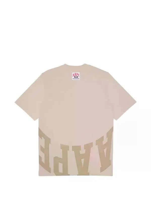 AAPE BY *A BATHING APE Moonface Embroidered T-shirt