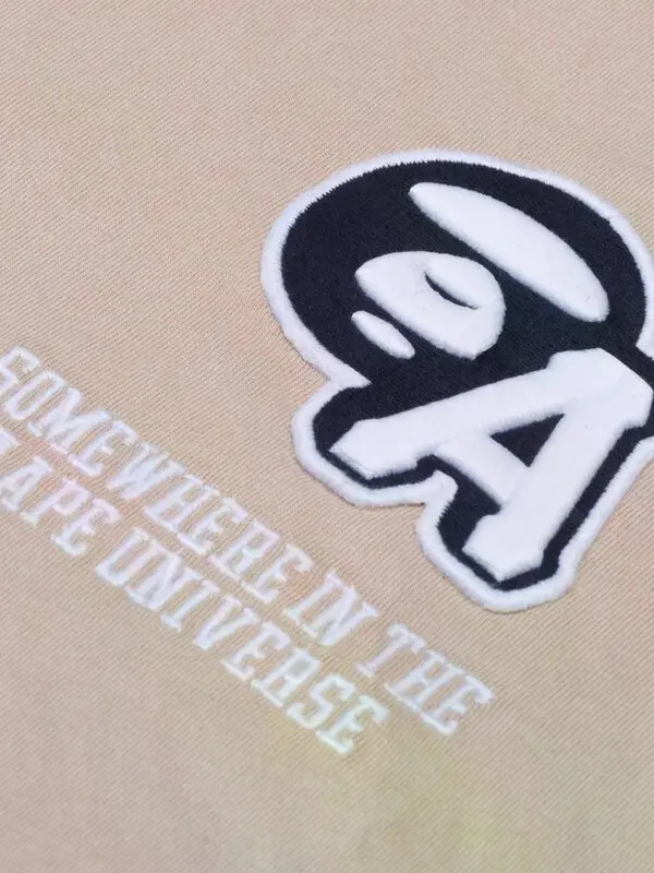 AAPE BY *A BATHING APE Moonface Embroidered T-shirt