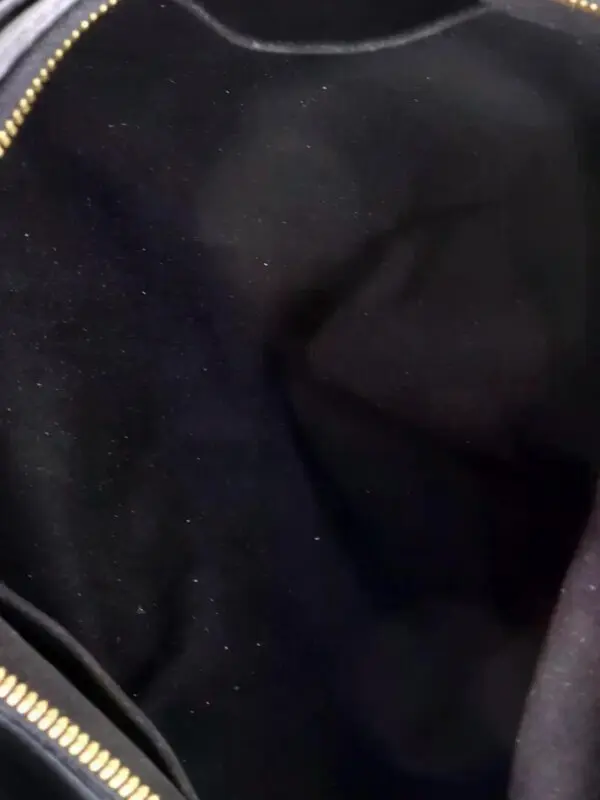 LOUIS VUITTON Pallas Tote Monogram Canvas With Leather Shoulder Bag - Black