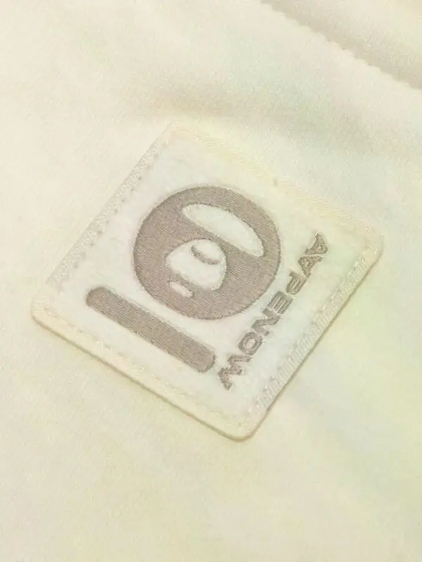 AAPE BY *A BATHING APE Moonface Heart-patch Sweatshirt