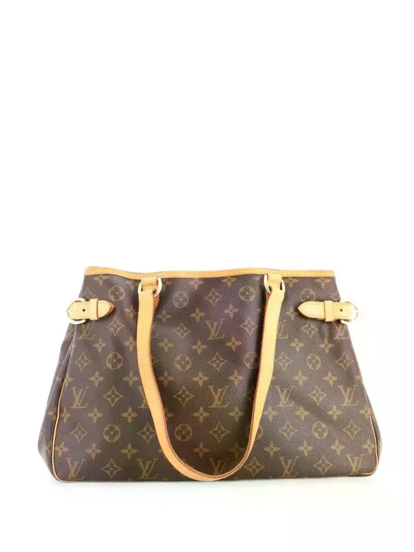 LOUIS VUITTON Batignolles Handbag Monogram Canvas Horizontal Tote Bag