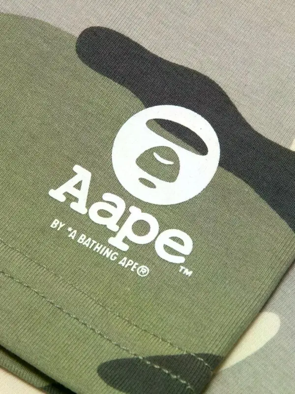 AAPE BY *A BATHING APE Moonface-detail Camo-print Boxers