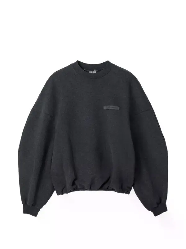 Jacquemus The Ruban Sweatshirt - Grey