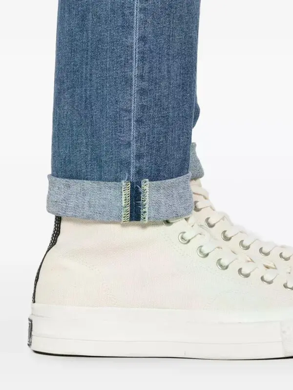 DONDUP Faded Whiskered Jeans - Blue