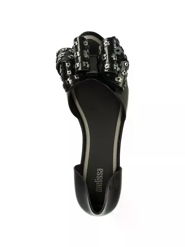 Melissa Floral-print Bow Detail Sandals