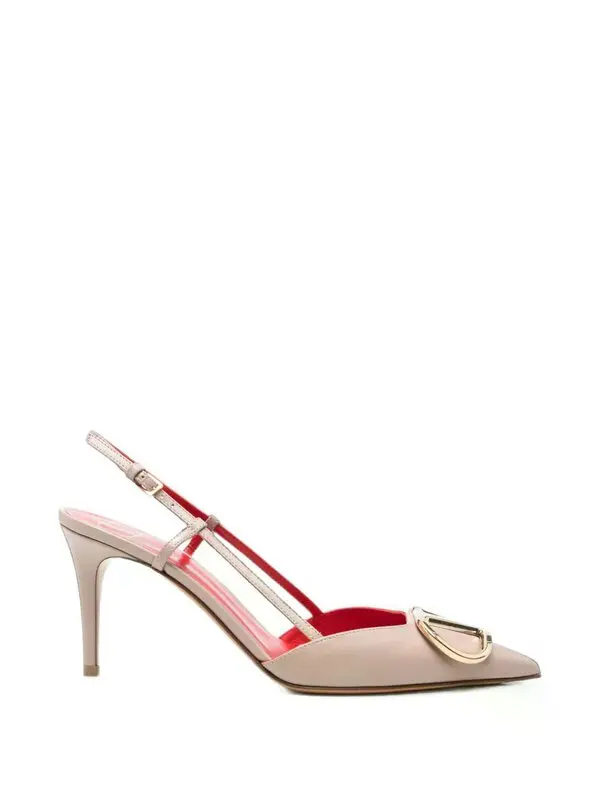 Valentino Garavani Vlogo Signature Slingback Pumps