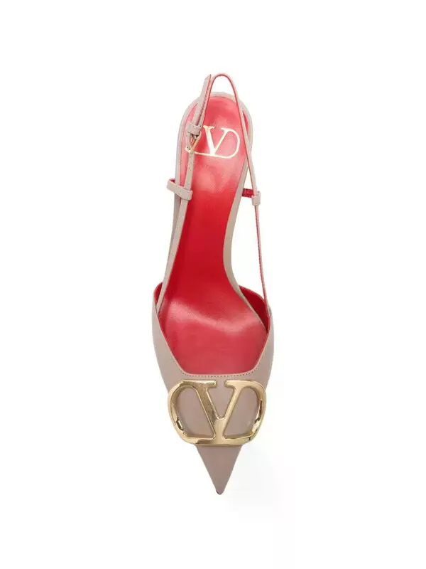 Valentino Garavani Vlogo Signature Slingback Pumps