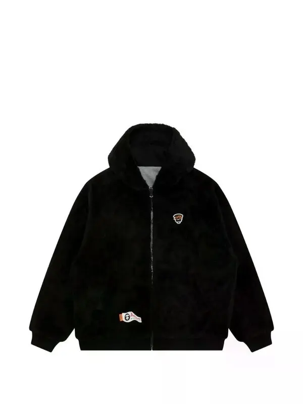 AAPE BY *A BATHING APE Moonface Logo Zip-up Hoodie