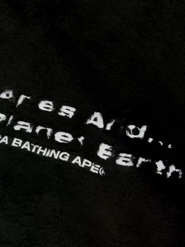 AAPE BY *A BATHING APE Moonface Logo Zip-up Hoodie