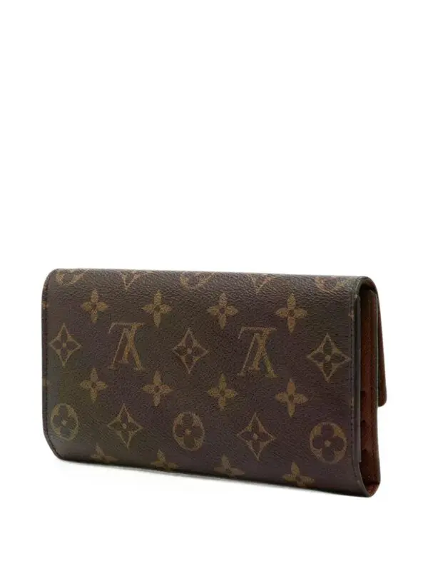 LOUIS VUITTON 2003 Monogram Sarah Wallet Long Wallets