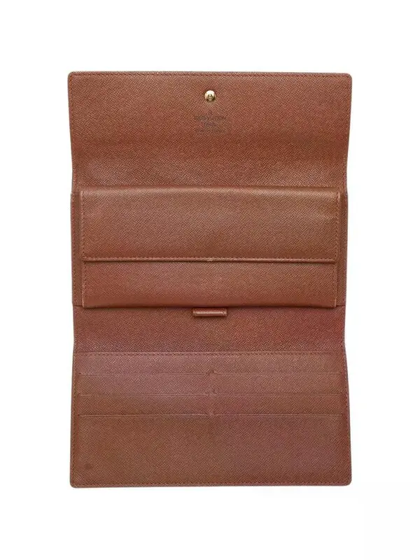 LOUIS VUITTON 2003 Monogram Sarah Wallet Long Wallets