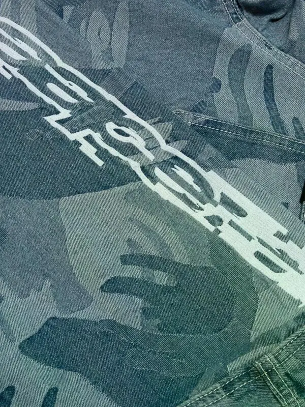 AAPE BY *A BATHING APE Moonface Camo-print Shirt