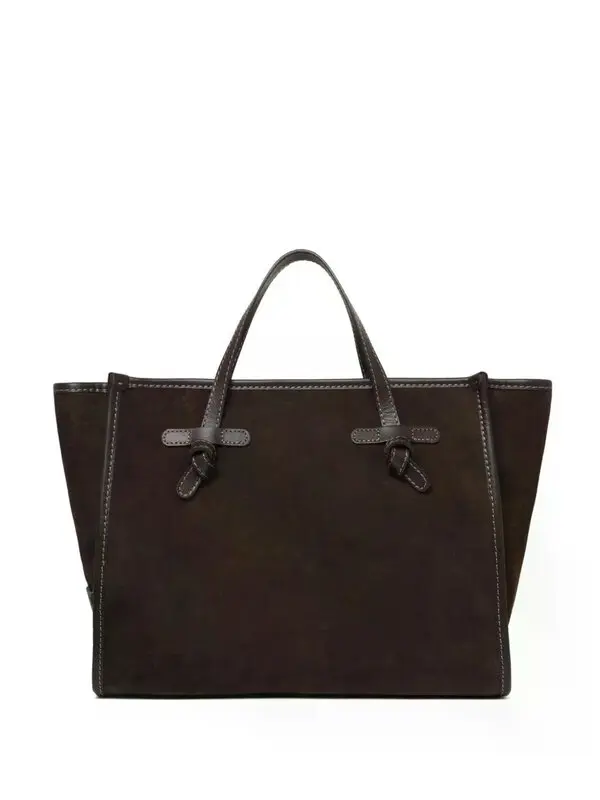 MARCELLA CLUB Knot Detail Tote Bag - Brown