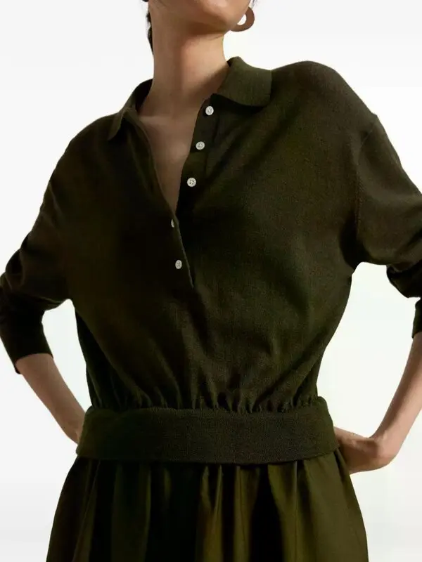 Polo Ralph Lauren Long Sleeve A-line Polo Dress