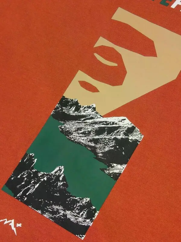 AAPE BY *A BATHING APE Moonface Graphic-print T-shirt