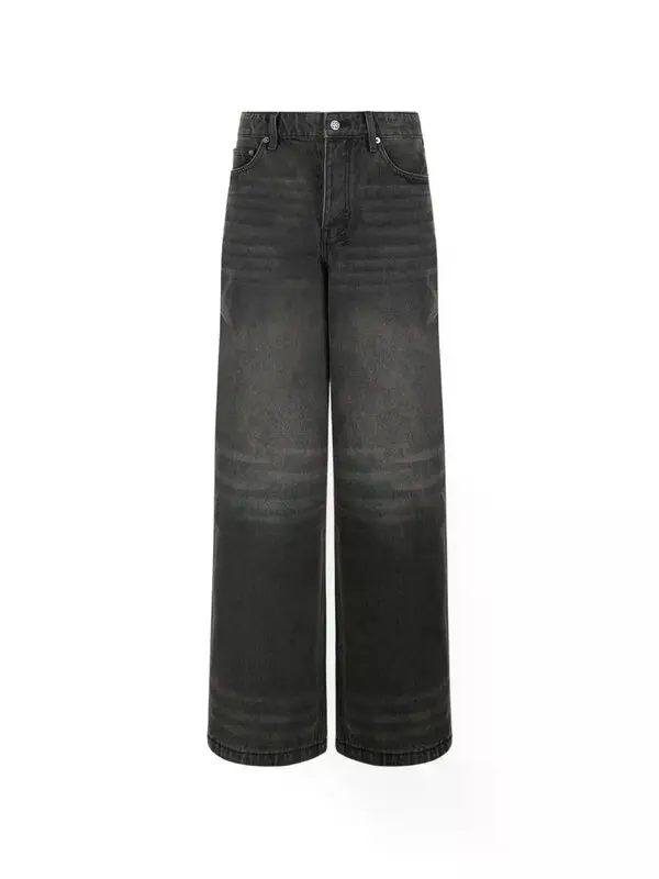 Ksubi Faded Detail Wide-leg Jeans